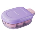 CoreLiving Mini Ice Cube Tray with Lid, 1 Pack Stackable Small Ice ...