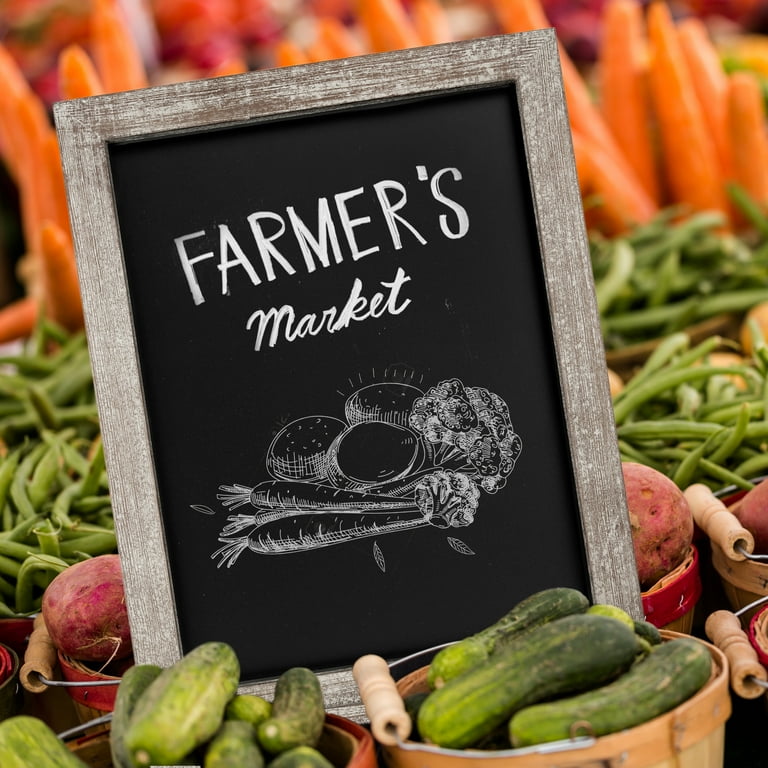 Farmers Market Chalkboard Signs