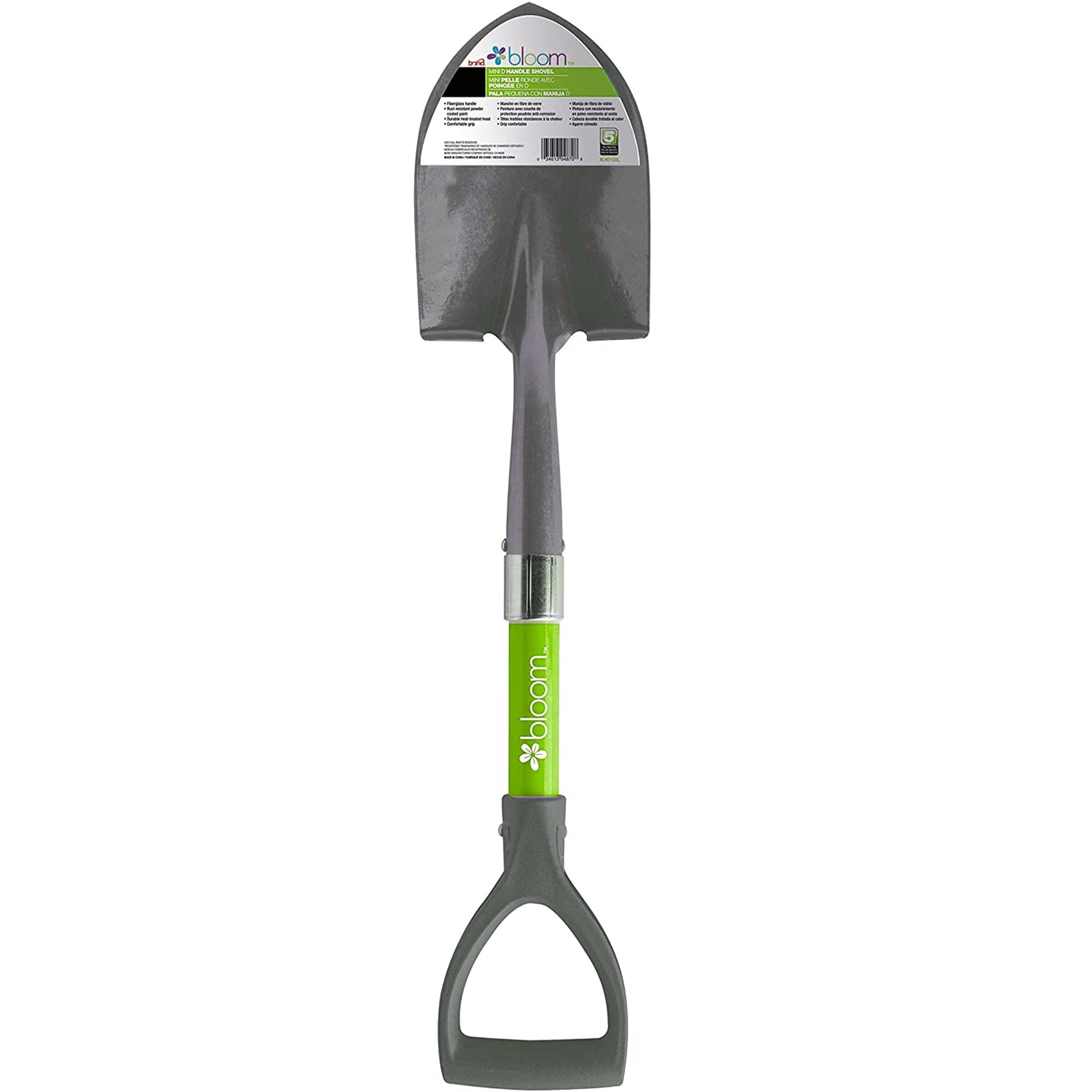 Bloom Mini D-Handle Shovel, Assorted Colors, Quantity 1 - Walmart.com