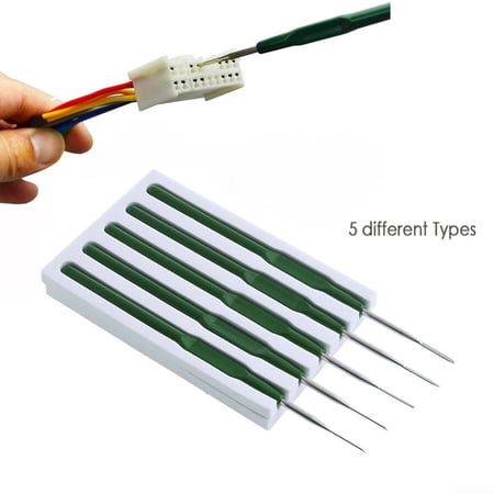 5pc Professional Automobiles Wire Terminal Socket Pin Removal Dismount ...