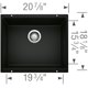 BLANCO PRECIS Large Undermount - Cinder - Walmart.com