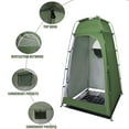 AIRKOUL 6.9FT Portable Pop Up Outdoor Privacy Shower Tent, Bathroom ...