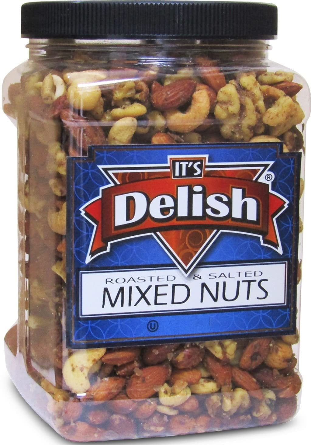 Buy Deluxe Roasted Salted Mixed Nuts in Sea Salt by Its Delish Bulk 2 ...