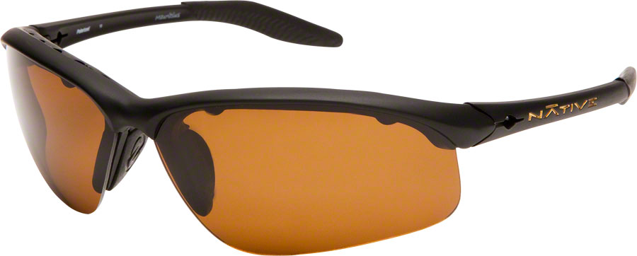 Native Hardtop XP Sunglasses: Asphalt with Brown Polarized Lens ...