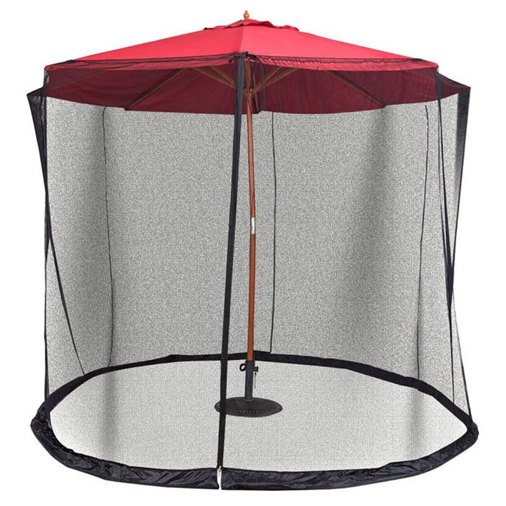 Outdoor Umbrella Table Screen Enclosure Bugs Mosquitoes Patio Picnic ...