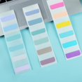 Repositionable and Writable Stick Index Tabs Book Tabs Flags Adhesive ...