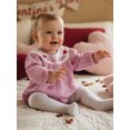 BemeyourBBs Newborn Baby Girls Valentines Day Outfit Bubble Romper Long ...