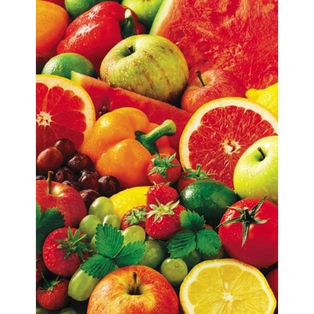 Springbok Puzzles - Colorful Fruit - 500 Piece Jigsaw Puzzle - Large 18 ...