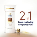 Dove Even Tone Antiperspirant Deodorant Stick Shea Butter & Vanilla, 2. ...