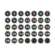 Teacher Created Resources TCR7949 Confetti Spanish Calendar Chart ...