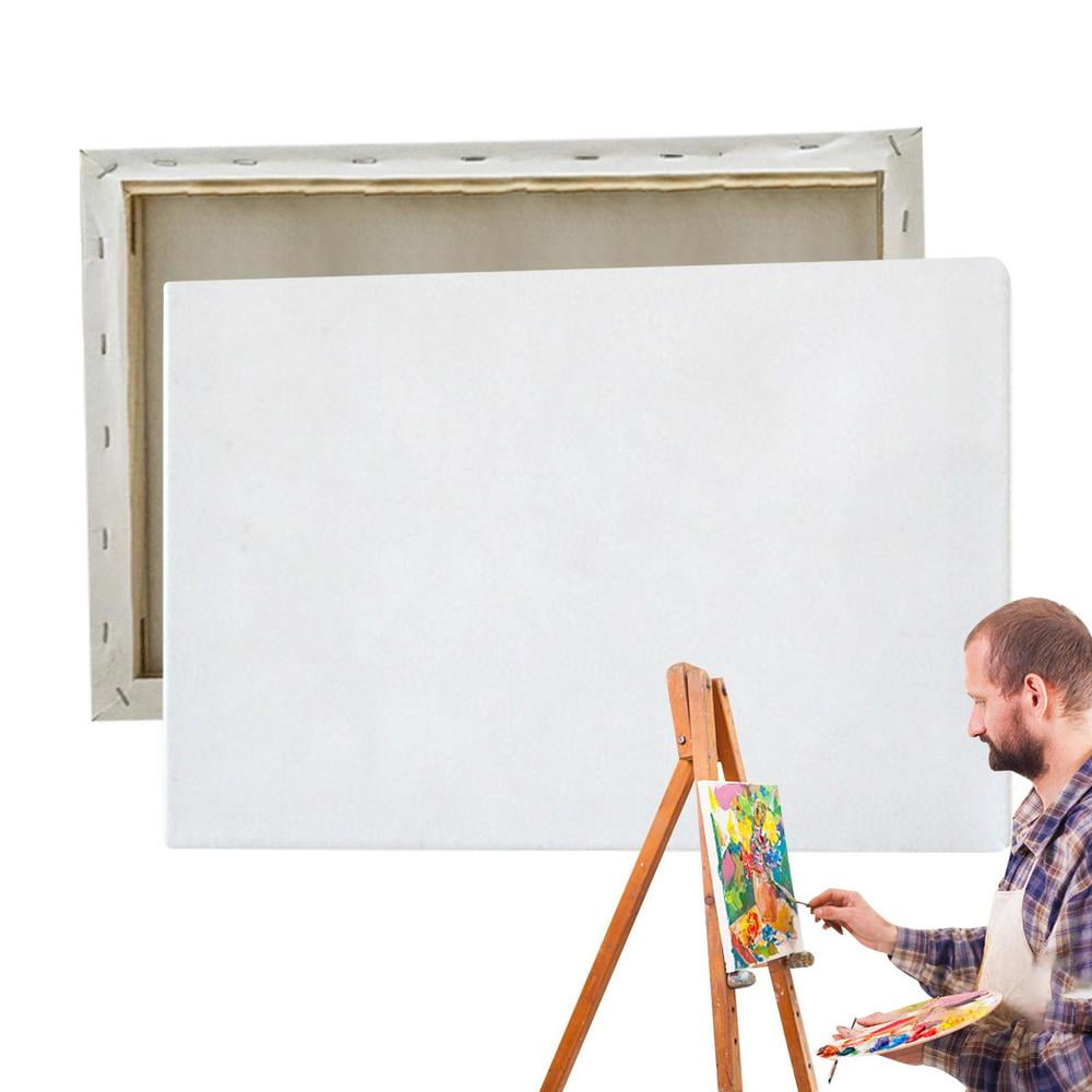 Tohuu Blank Canvas 2pcs Art Canvases for Painting Cotton Blank Canvas ...