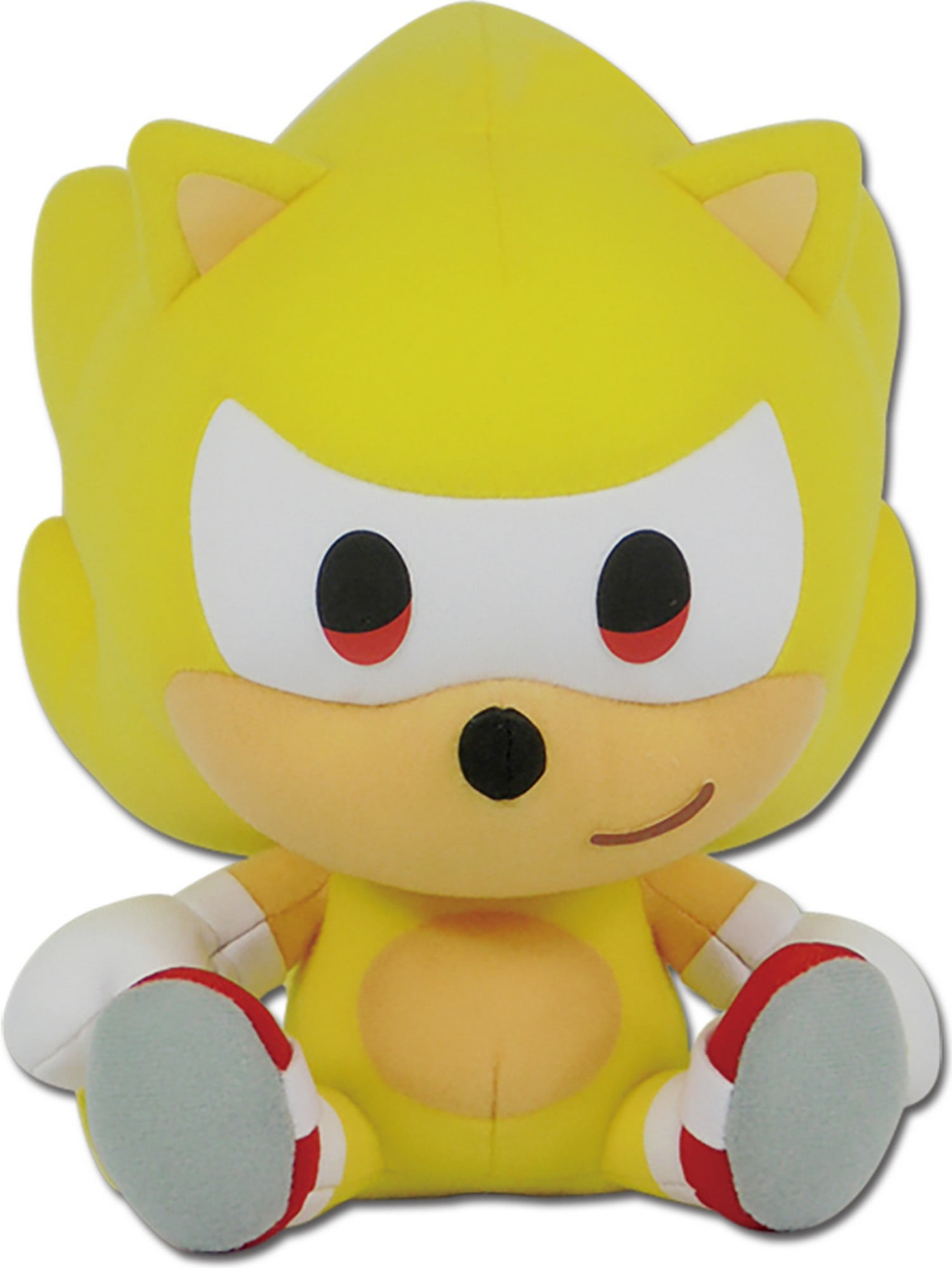 Sonic The Hedgehog- SD Super Sonic Sitting Plush 7"H - Walmart.com