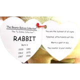 Ty Beanie Babies Chinese Zodiac Rabbit Plush 2000 - Walmart.com