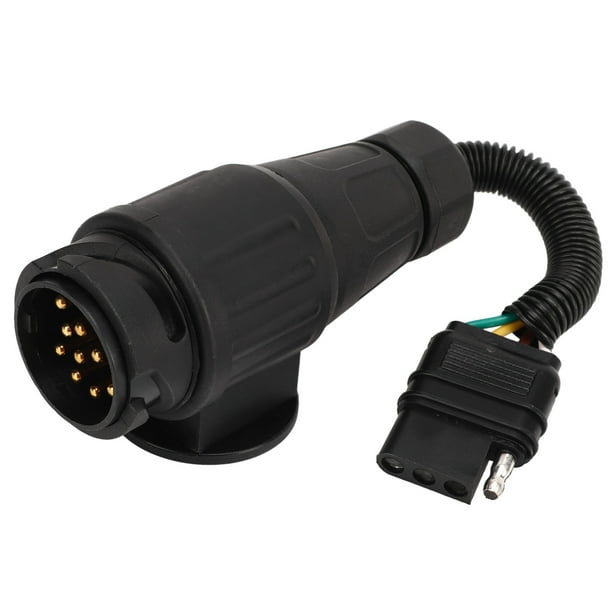Trailer Converter, Weather Resistance 13 Pin To 4 Pin Trailer Connector ...