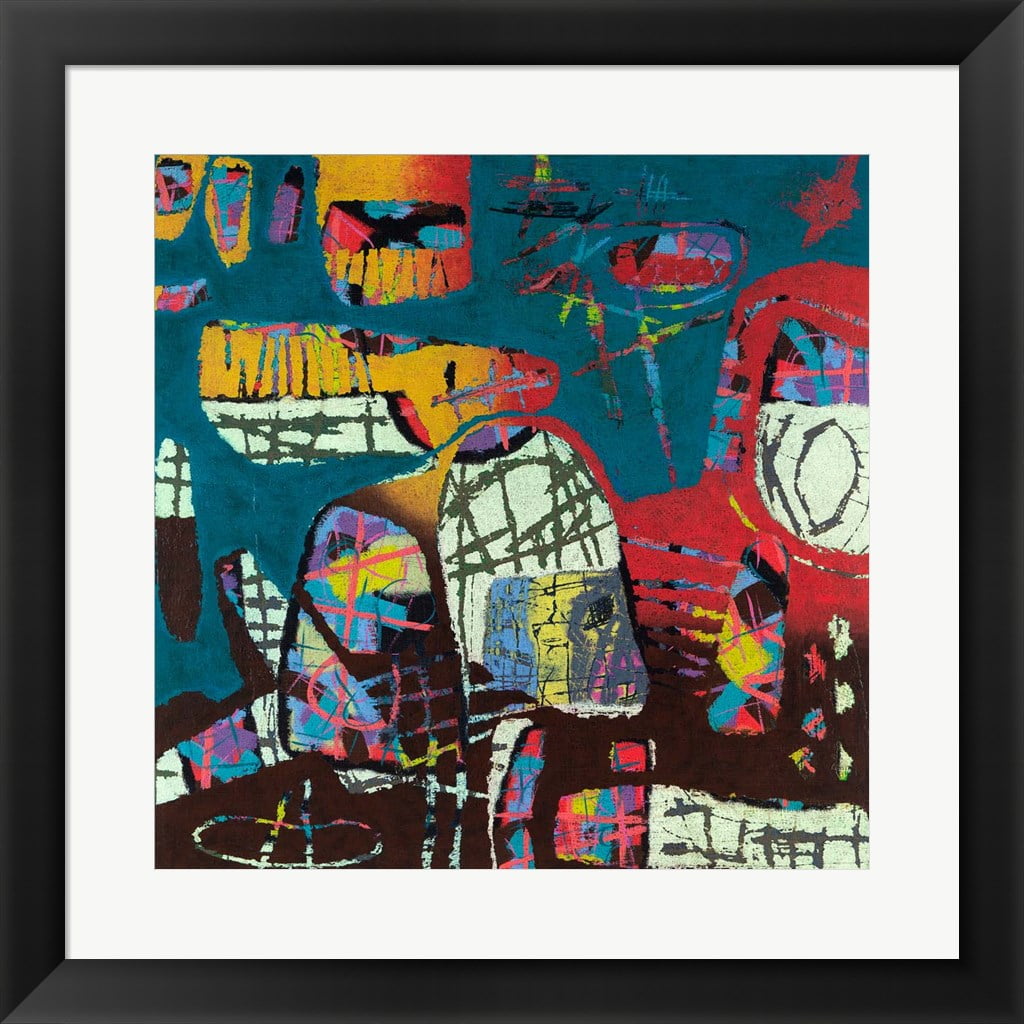 Great Art Now Conversations In The Abstract No. 114 by Downs, Framed ...