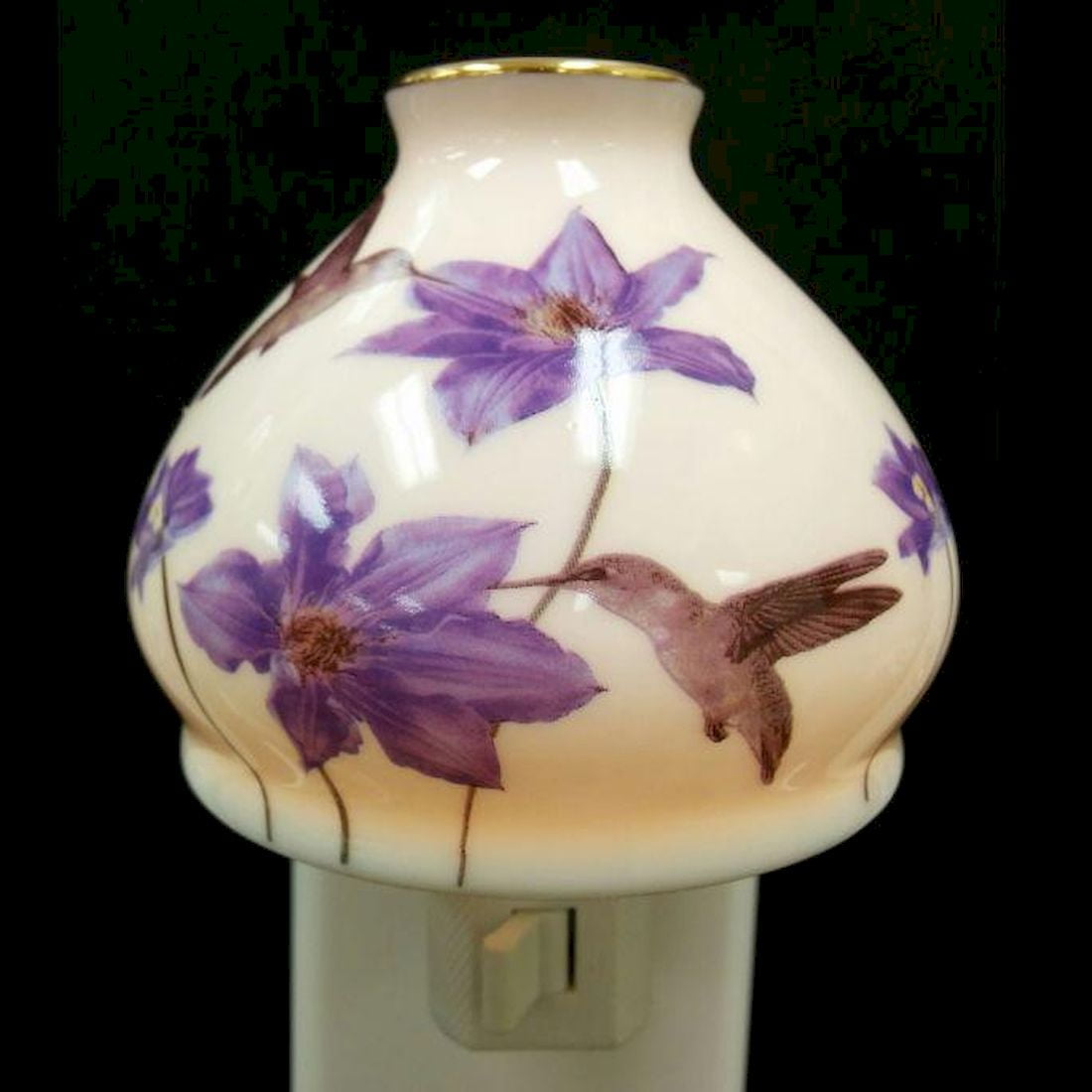 Lily and Hummingbird Night Light - Walmart.com