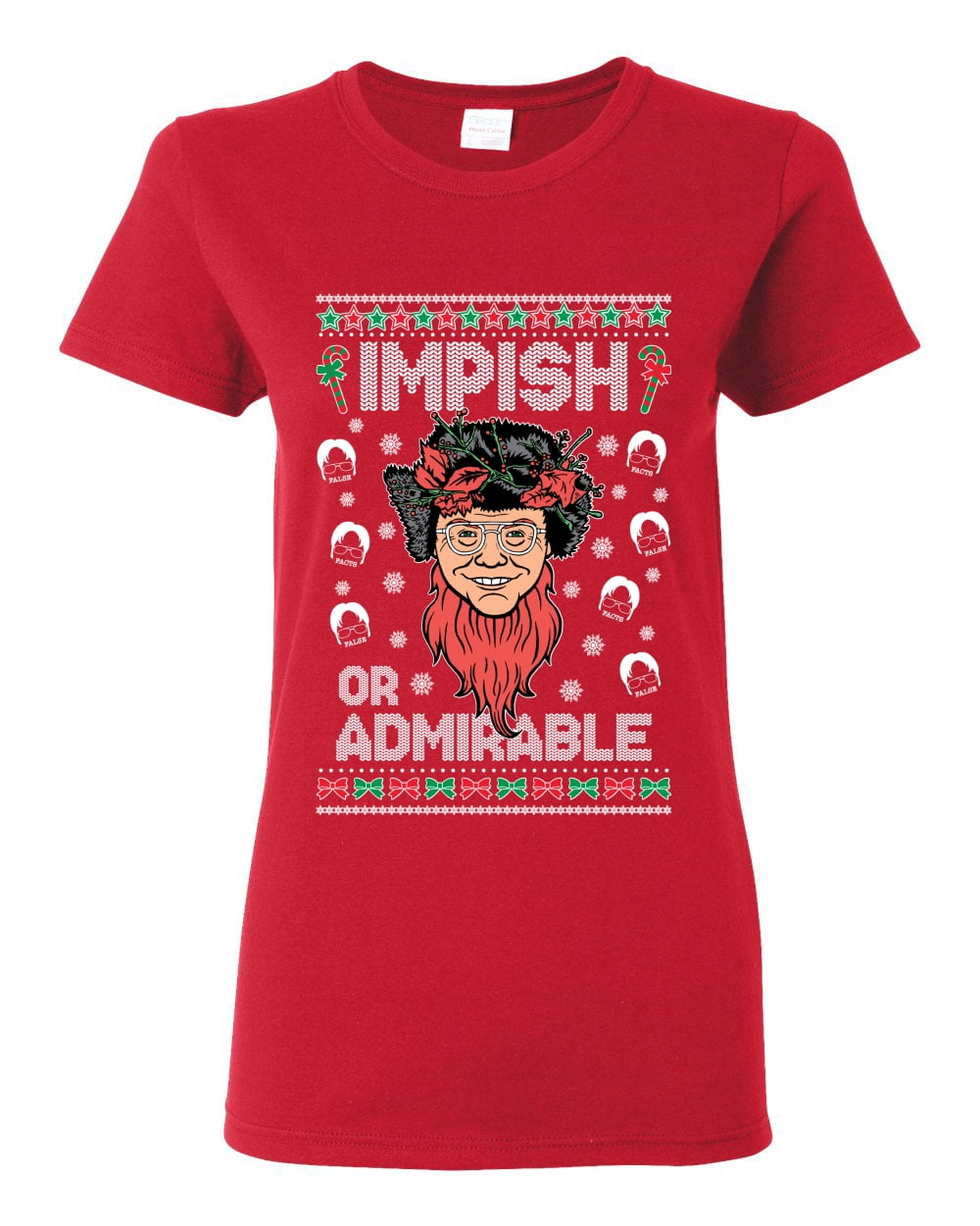 Impish or Admirable Dwight Schrute Ugly Christmas Sweater Womens ...