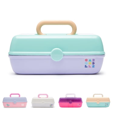 Claire's Exclusive Caboodles "Take It Tote" Deep Plum Makeup Travel ...