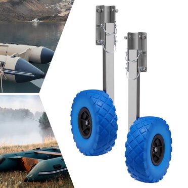 Shininglove 600LB Boat Launching Wheels, 12" Boat Transom Launching ...