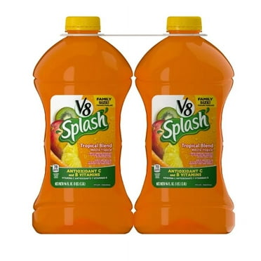 V8 Splash Fruit Medley Flavored Juice Beverage, 16 fl oz Bottle ...