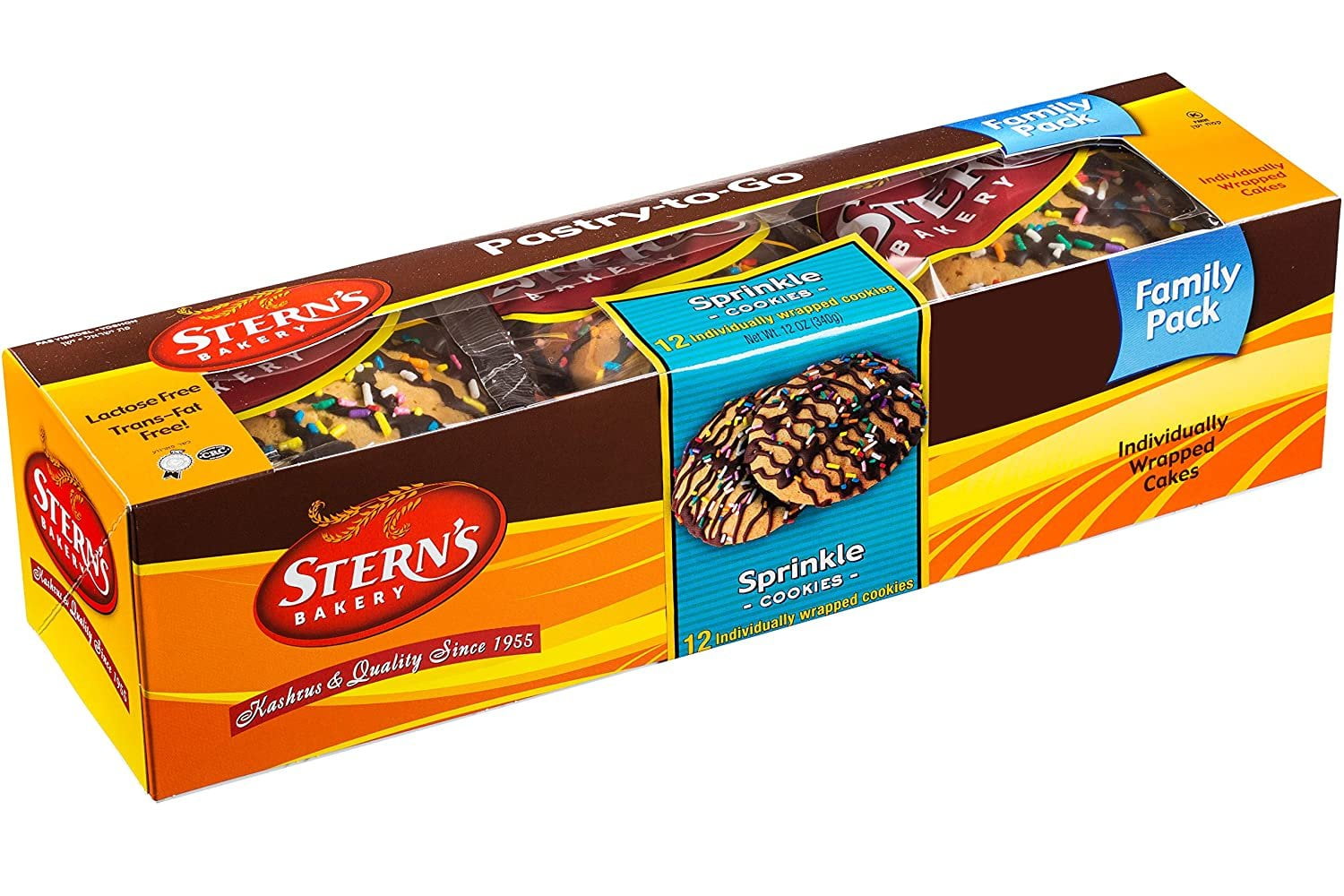 Birthday Cake Cookies | 12 Shortbread Cookies Individually Wrapped ...