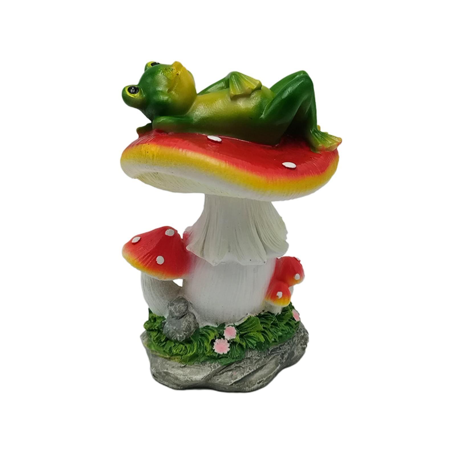 Adorable Frogs Frog Statues Animal Crafts Ornaments Collectibles Frog ...
