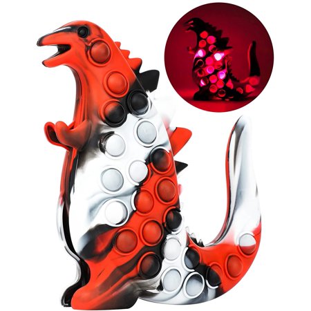 Pop It Fidget Toys,3D Popit Glowing Light Up Push Pop Fidget Toy,Pop It ...