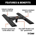 CURT X5 Gooseneck-to-5th-Wheel Adapter Plate - Walmart.com