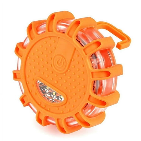 Emergency rotating flashing roof warning light LED 12+3 LED traffic ...