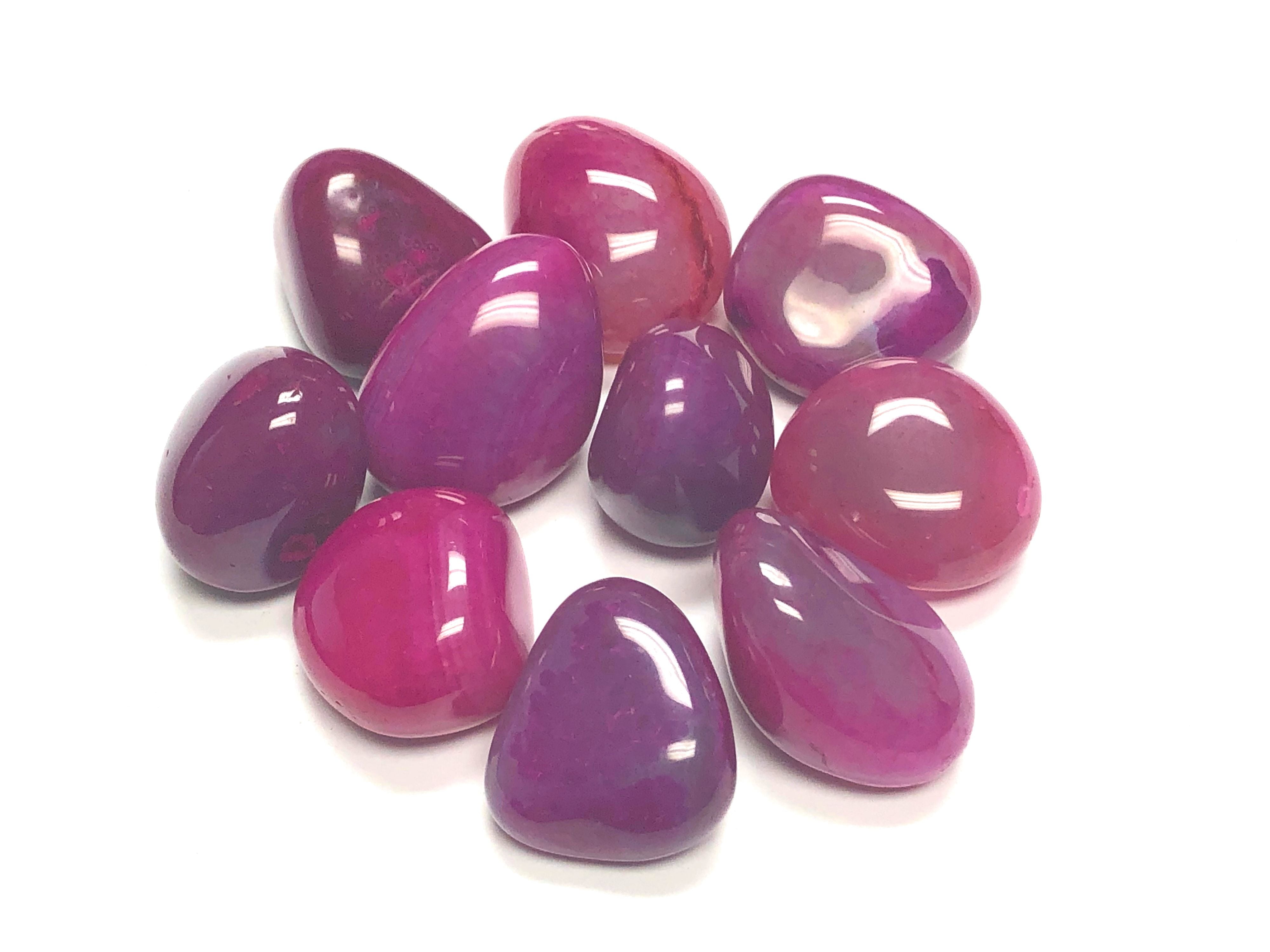 Purple Agate Tumbled