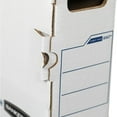 Bankers Box, FEL00650, X-ray Storage Boxes, 6 / Carton, Black - Walmart.com