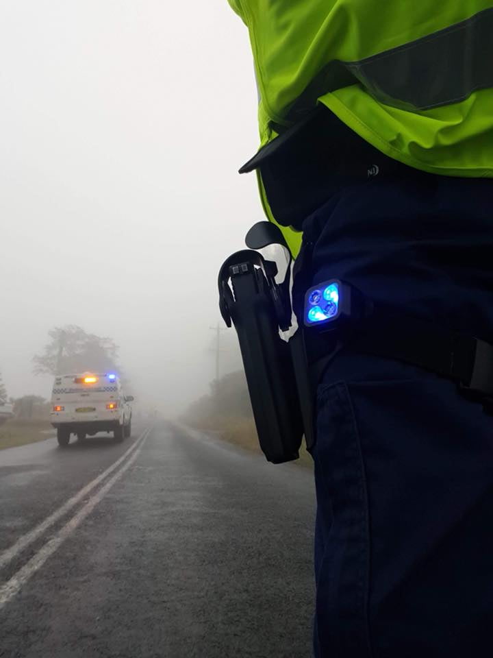 Buy Rescue Leaders RBNYL-1 RED & BLUE Body Beacon LED Equipped Black ...