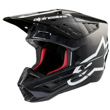 Alpinestars SM5 Solid MX Offroad Helmet Glossy White XL - Walmart.com