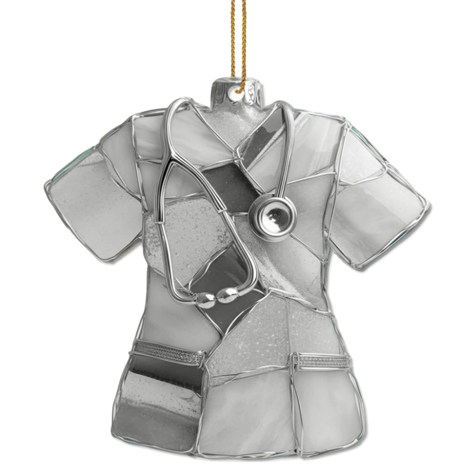 Click here for Violete Nurse Ornament Acrylic Pendant Christmas G... prices