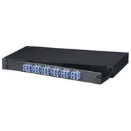 Black Box JPM385A Rackmount Fiber Panel 1U Loaded with Single-Mode ...