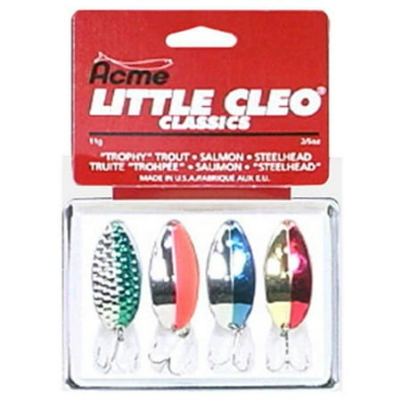 Acme KT-40 4 Piece, Little Cleo Classic Lure Kit | Walmart Canada