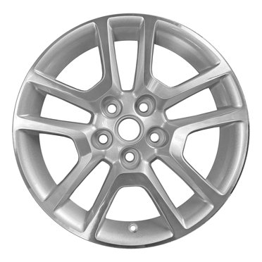 17 X 7 Reconditioned OEM Aluminum Alloy Wheel, Machined/Medium Textured ...