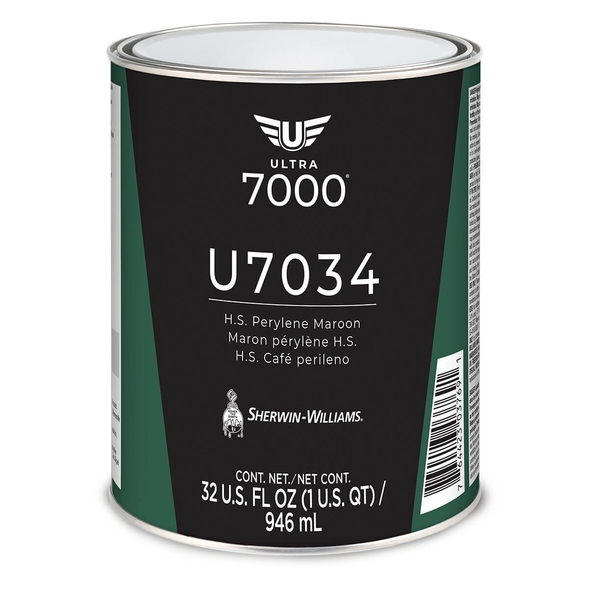Pintura Automotríz Sherwin Williams Ultra 7000 H.S. Café Perileno 946 ...