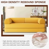 Modern 3-Person Convertible Sleeper Sofa Bed, 4-in-1 loveseat Sleeper ...