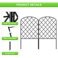 FREEAMG 19-Piece Decorative Garden Fence, 20ft Length x 24in Height ...