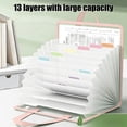 Neatly Organized Clearance - Portable Accordion-Style Document Folder ...