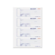 Rediform, REDS16444WCL, 3-part Wirebound Money Receipt Book, 1 Each ...