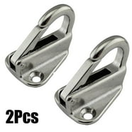 Boat Marine Clip 9cm Stainless Steel Swivel Double Eye Hook - Walmart.com