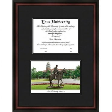 Texas Tech University 11" x 14" Tassel Box and Diploma Frame - Walmart.com