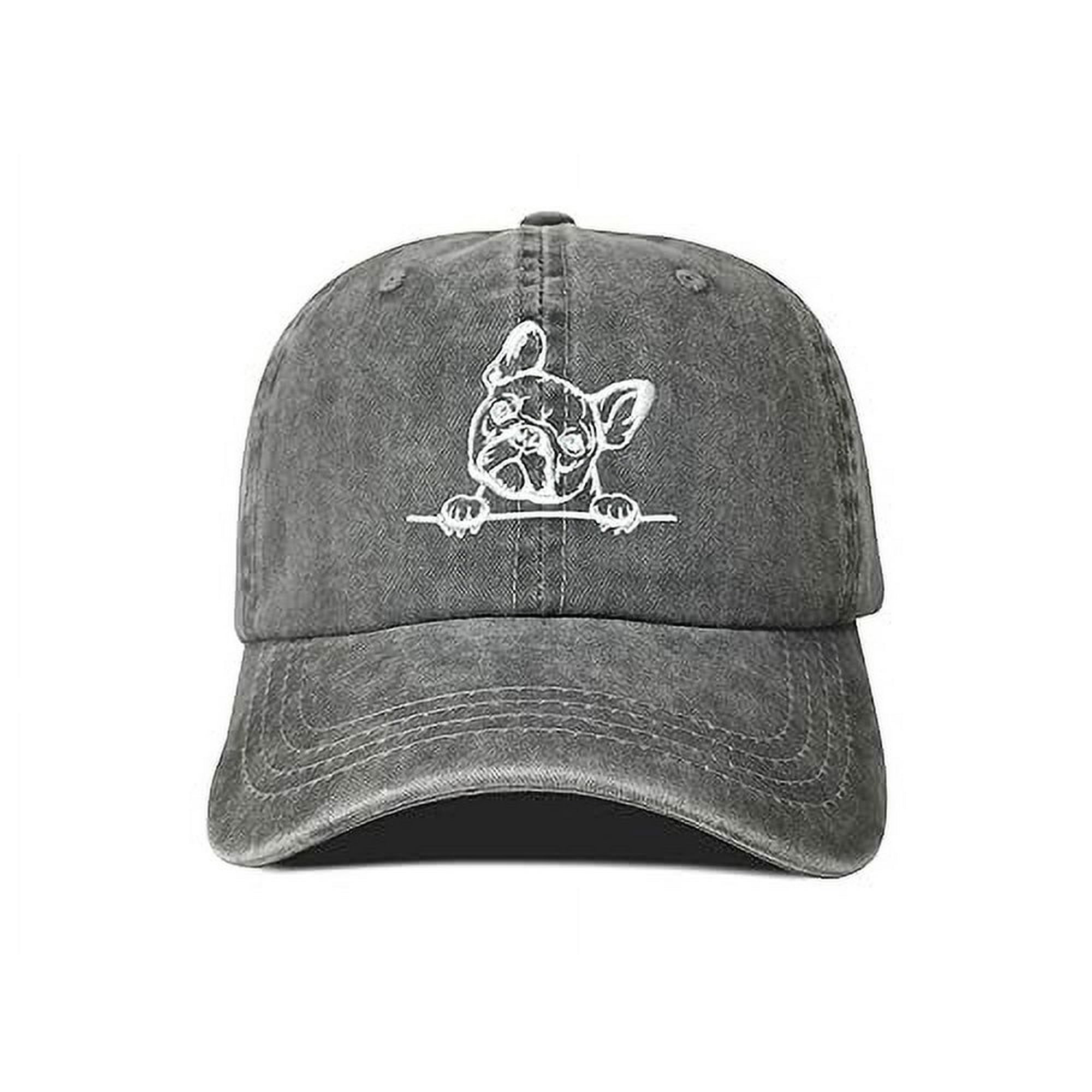 Click here for Gens Stylish Embroidered French Bulldog Baseball C... prices