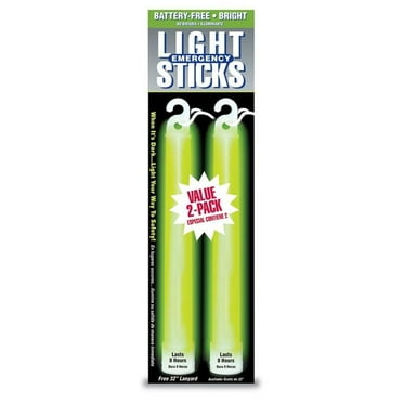 Life+Gear, DCYLG1160094GRE, LED Reusable Glow Stick, 1 Each, Green ...