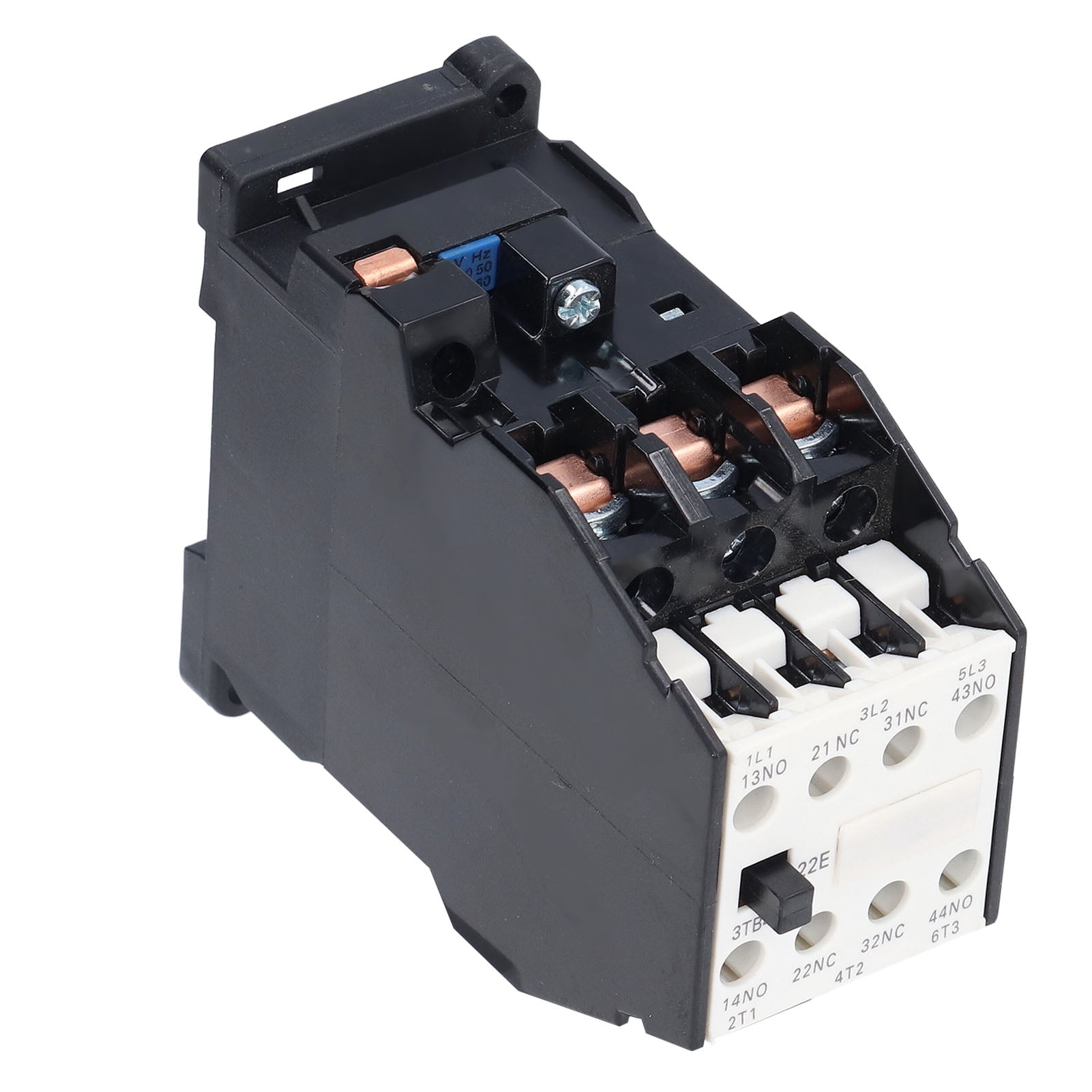 Contactor de carril DIN, contactor de CA 2NC+2NO Contactor de CA DIN V ...