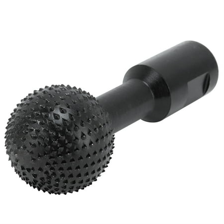 QIILU 10mm Spherical Burr Wood Carving Drill Head Carbon Steel For ...