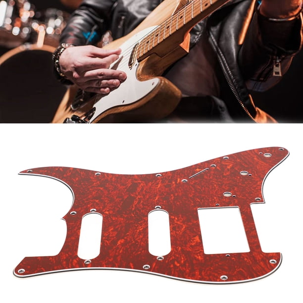 PVC Guitar Pickguard Electric Guitar Guard Front Plate Pure Aluminum ...