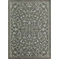 Belfort B20D Vines Grey Transitional Light Gray Area Rug, 5x7 - Walmart.com